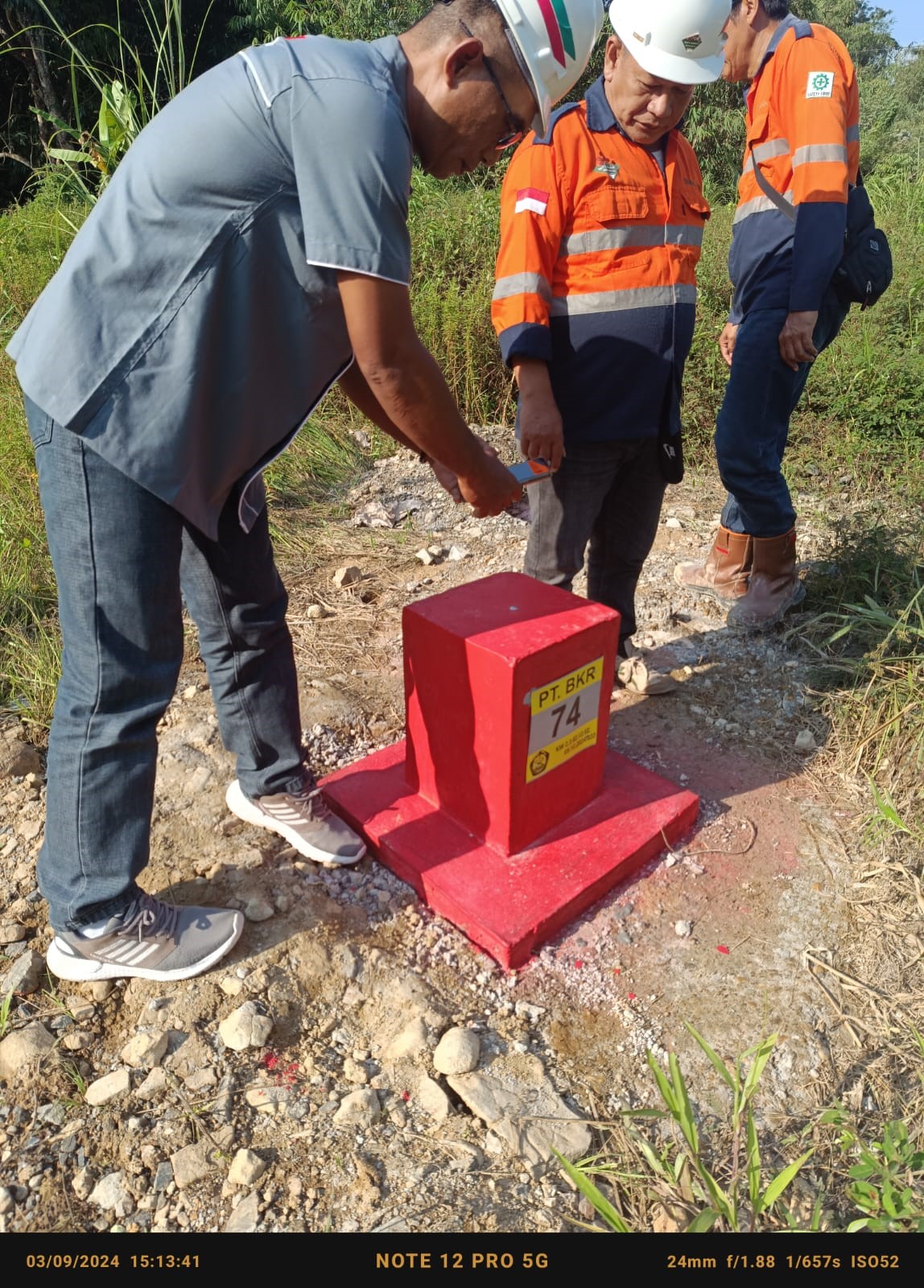 Dinas ESDM Provinsi Kalimantan Tengah melaksanakan kegiatan penyaksian ...