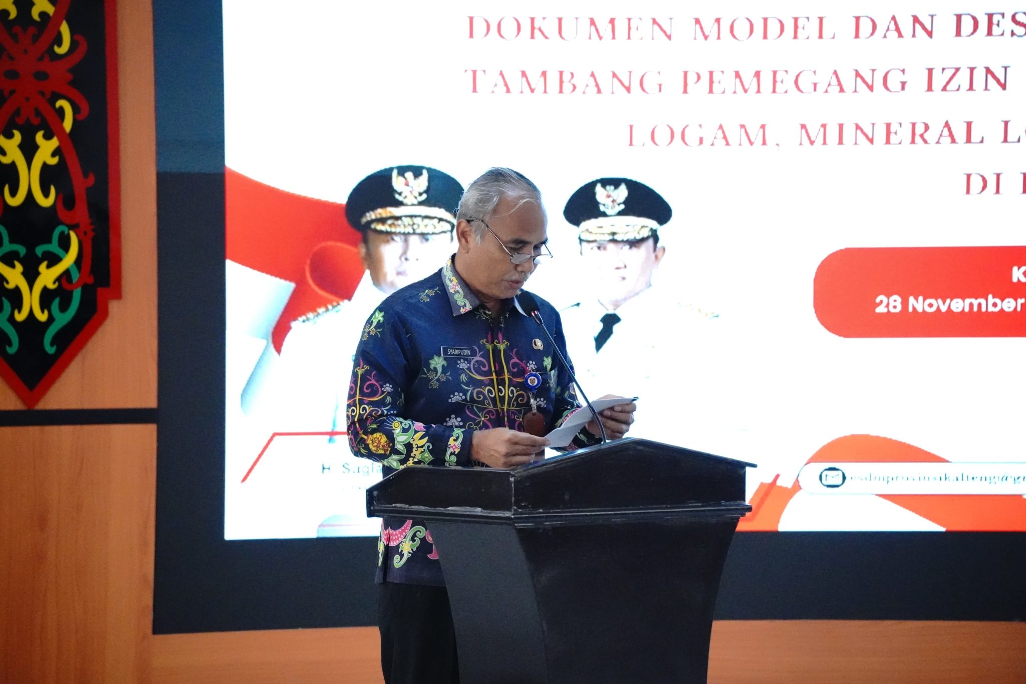 DINAS ESDM PROVINSI KALIMANTAN TENGAH GELAR FORUM GROUP DISCUSSION (FGD ...