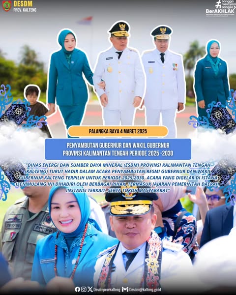 Dinas Energi dan Sumber Daya Mineral (ESDM) Provinsi Kalimantan Tengah (Kalteng) turut hadir ...