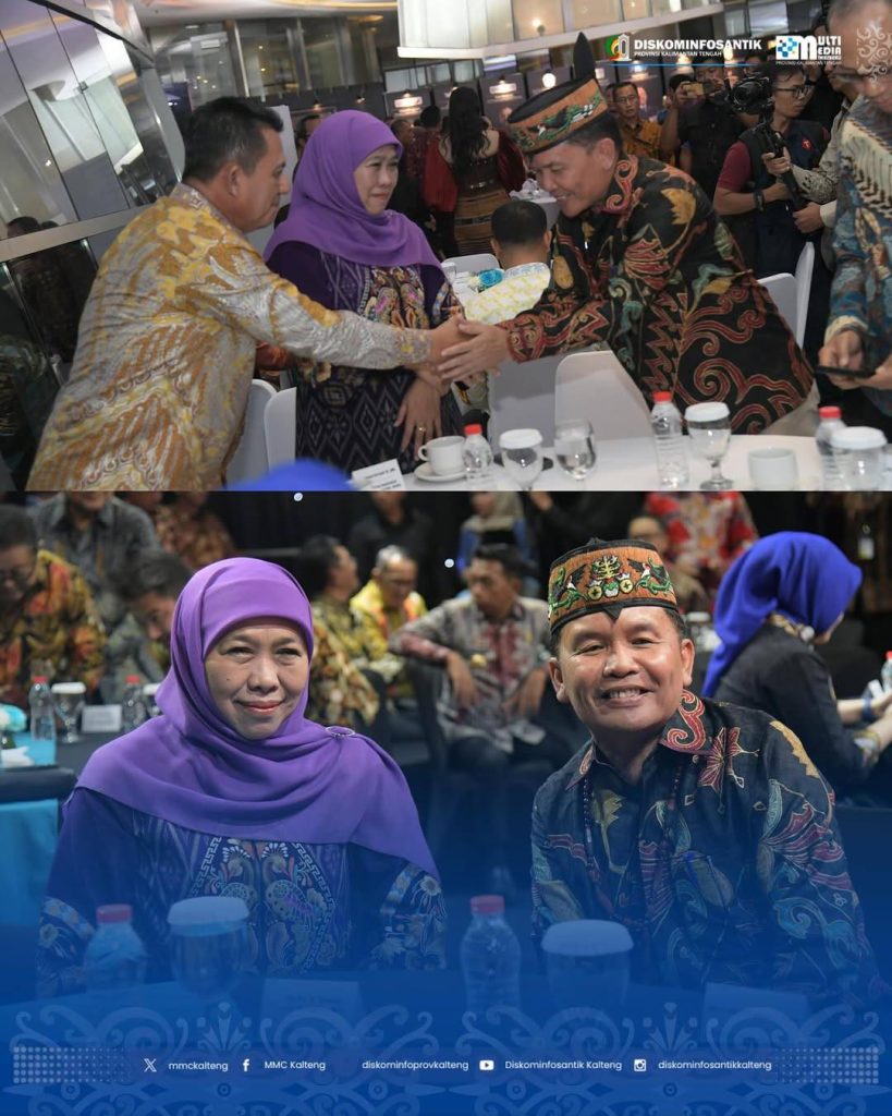Gubernur Kalimantan Tengah H. Agustiar Sabran, S.I.Kom kembali menorehkan prestasi di tingkat ...